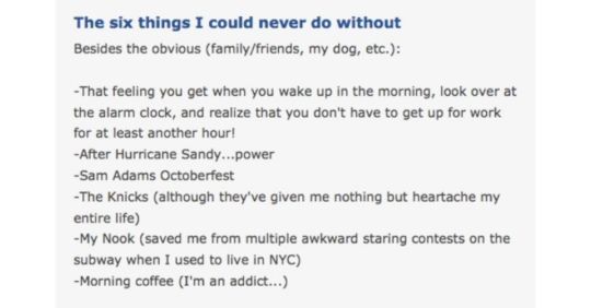 25 Prompts for Writing a Great Online Dating Profile